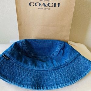 Coach | Accessories | Coach Denim Bucket Hat Size Xss | Poshmark